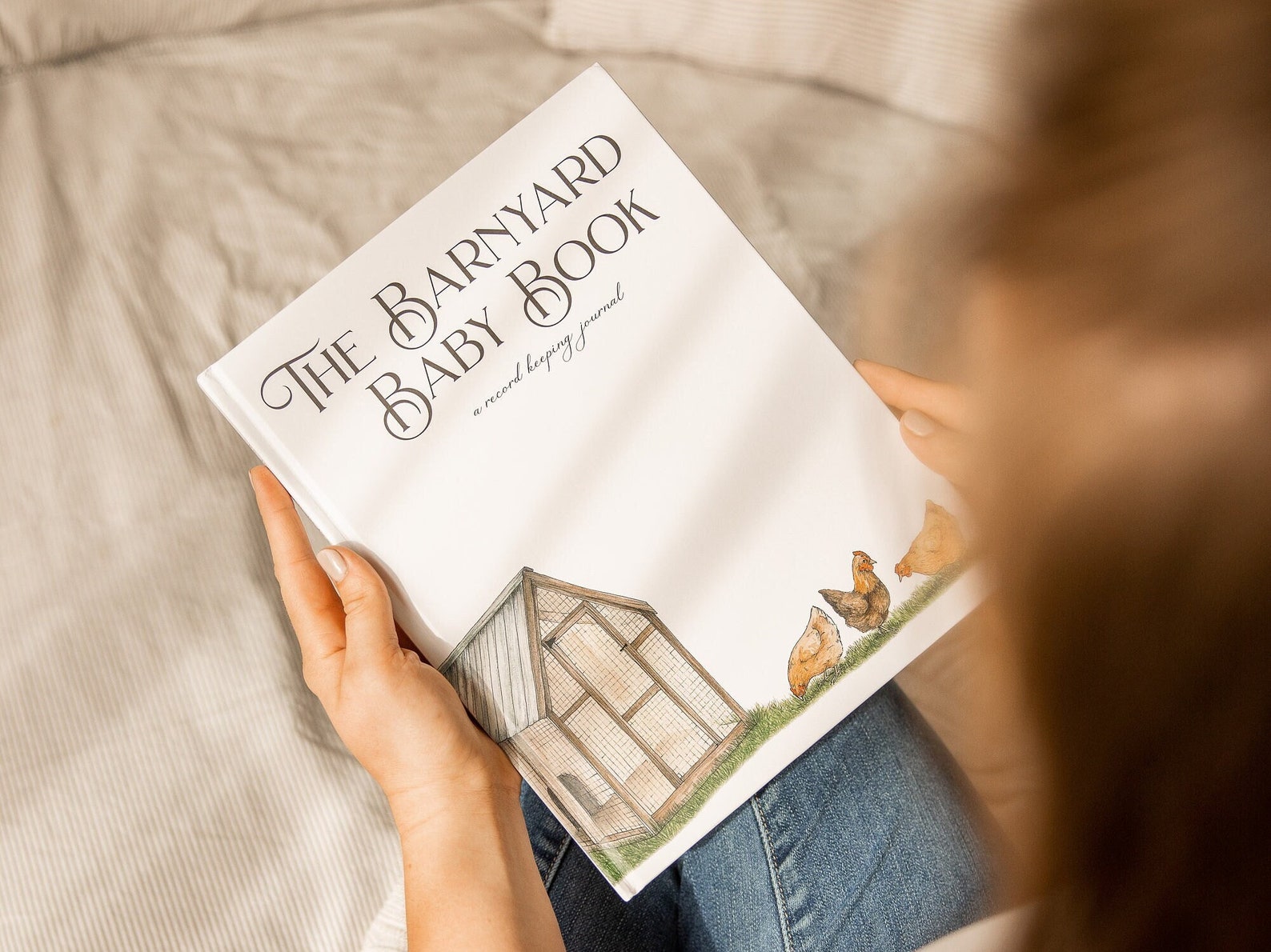 Farm Baby Book Gift for Baby First Year Book Heirloom Baby Gift New ...