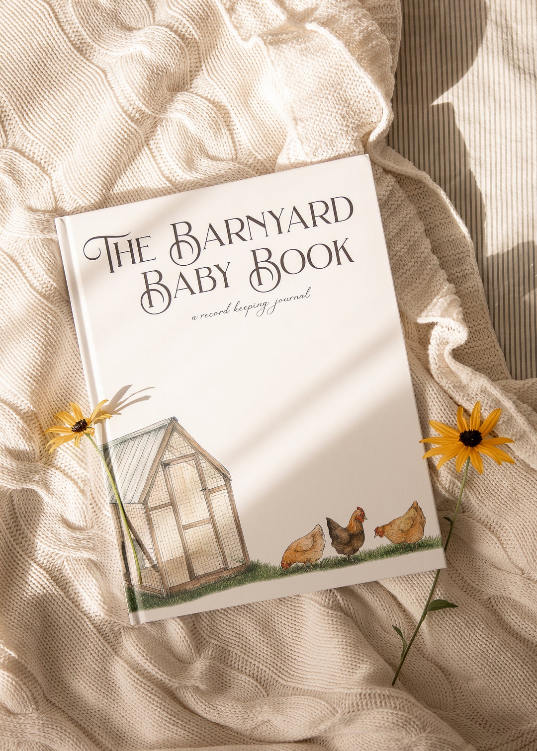 Farm Baby Book Baby Shower Gift Western Baby Memory Book Gift for New ...