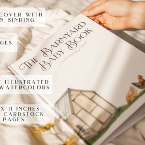 Farm Baby Book Gift for Baby First Year Book Heirloom Baby Gift New ...