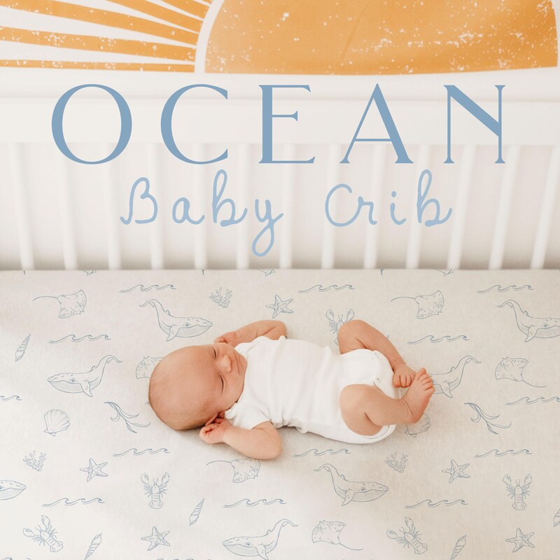 Under the Sea Crib Sheet - Etsy
