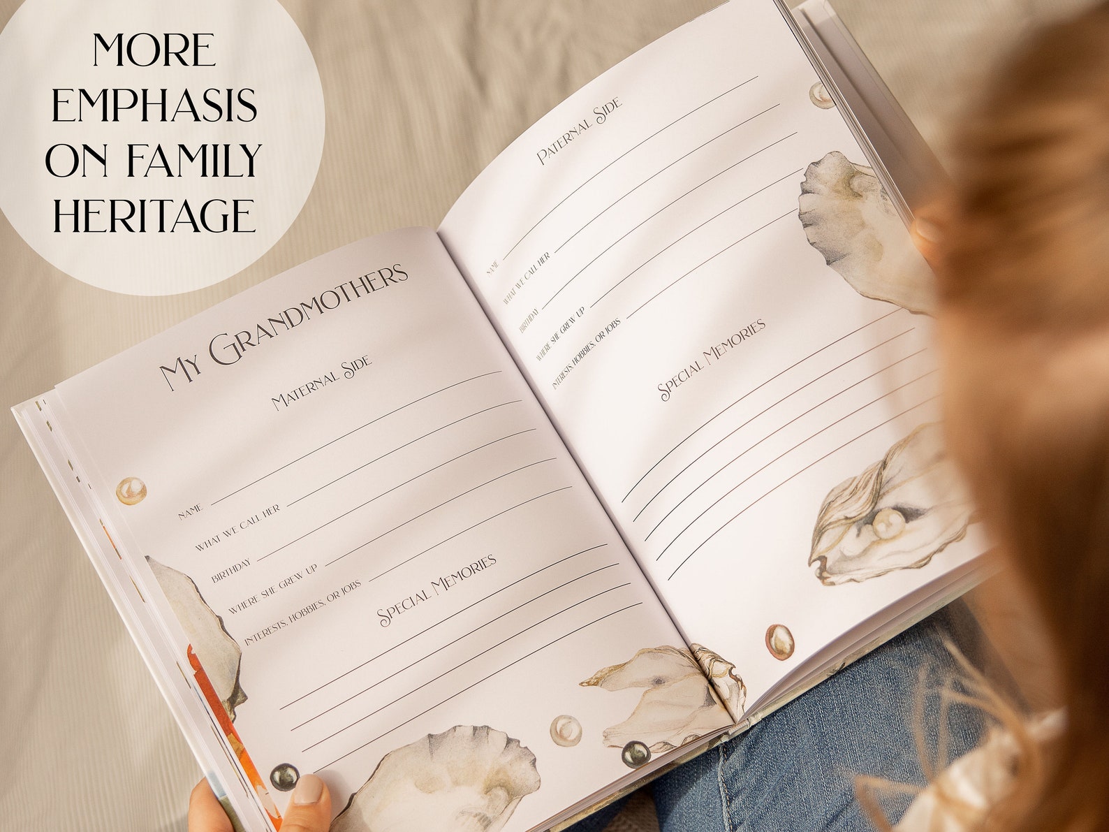 Baby Memory Book Baby Ocean Themed Baby Book Under the Sea Baby Shower ...