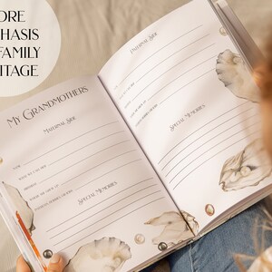 Baby Memory Book Baby Ocean Themed Baby Book Under the Sea Baby Shower ...