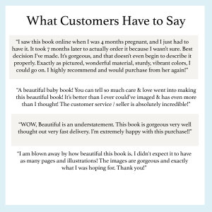 Ocean Themed Baby Memory Book Nautical Baby Album Baby's First Year ...