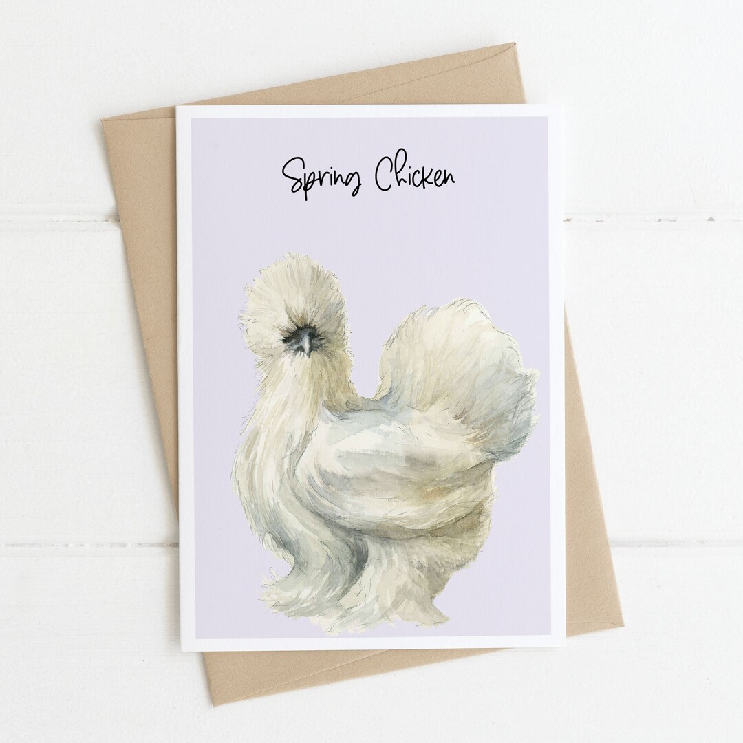 Funny Chicken Cards Print Your Own Greeting Card Make Your - Etsy