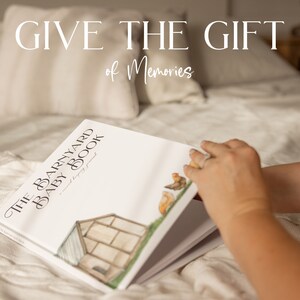 Farm Baby Book Gift for Baby First Year Book Heirloom Baby Gift New ...