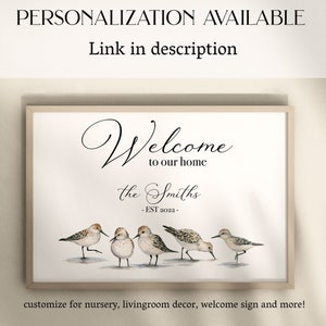 Sandpiper Wall Art Coastal Wall Art Shore Bird Watercolor Sandpiper ...