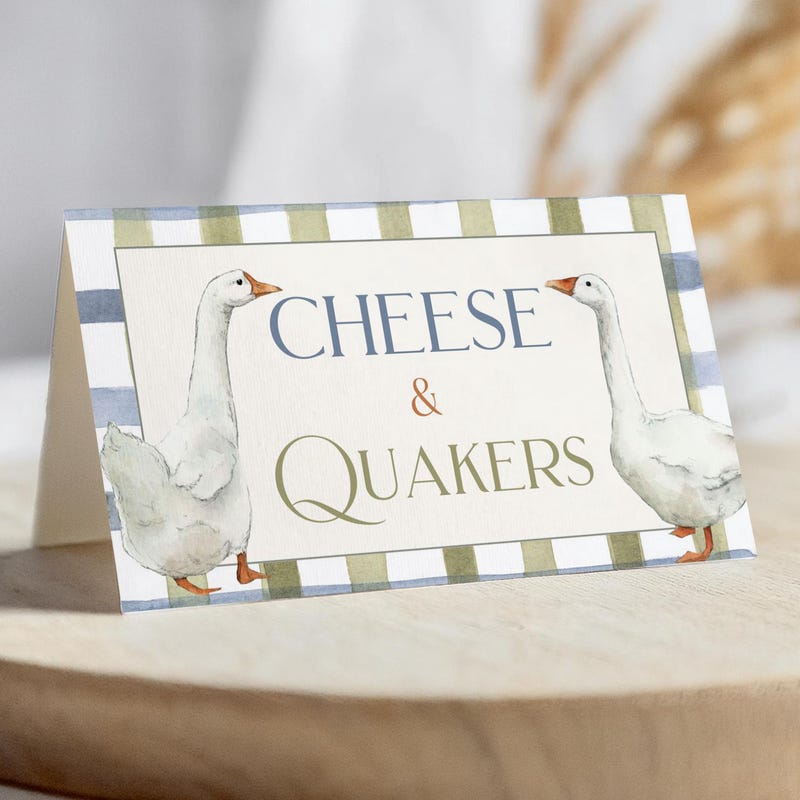 Goose Name Labels - Etsy