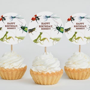 Editable Bug Birthday Milestone Sign Insect Party Age Chart About Me ...