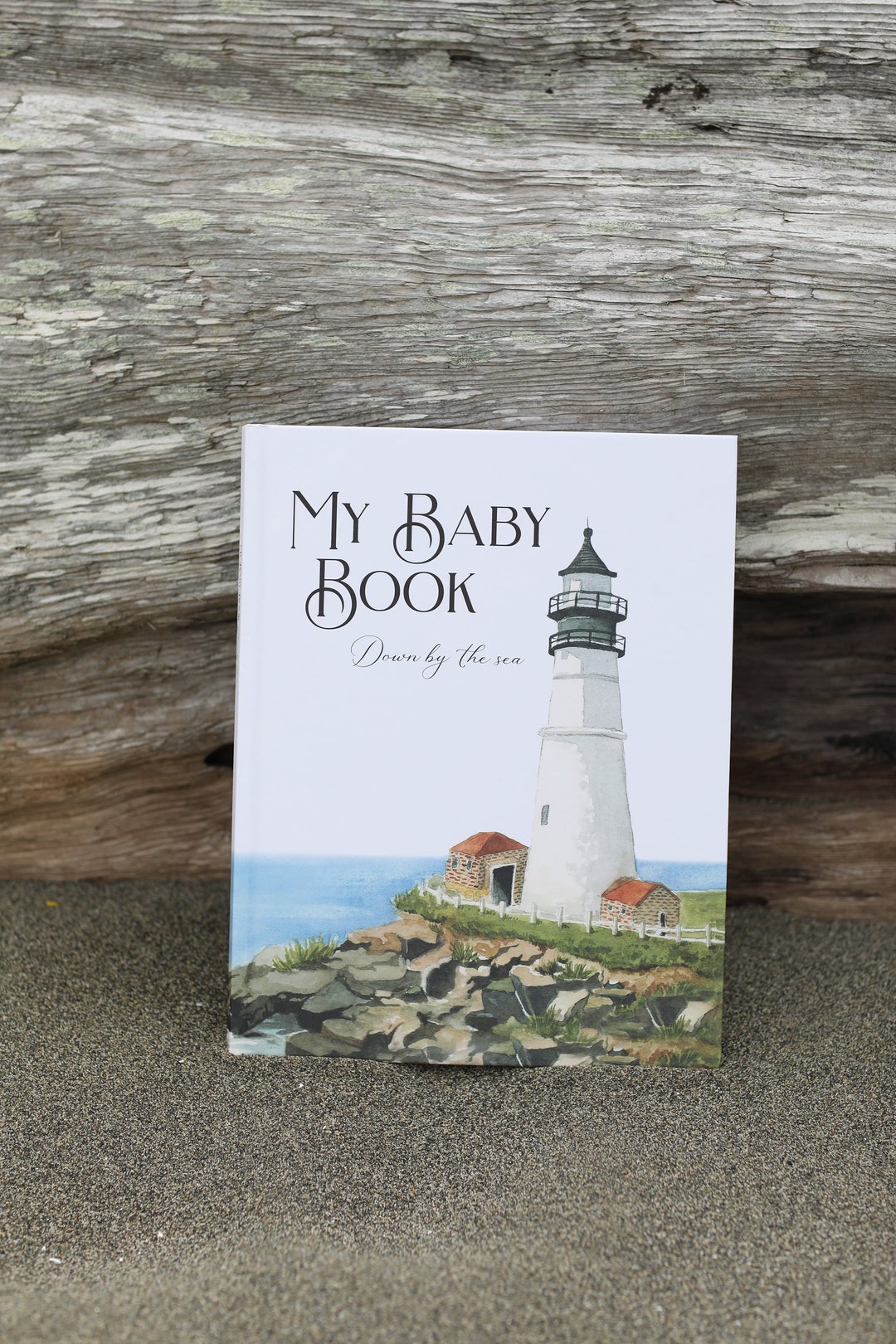 Ocean Themed Baby Memory Book Nautical Baby Album Baby's - Etsy