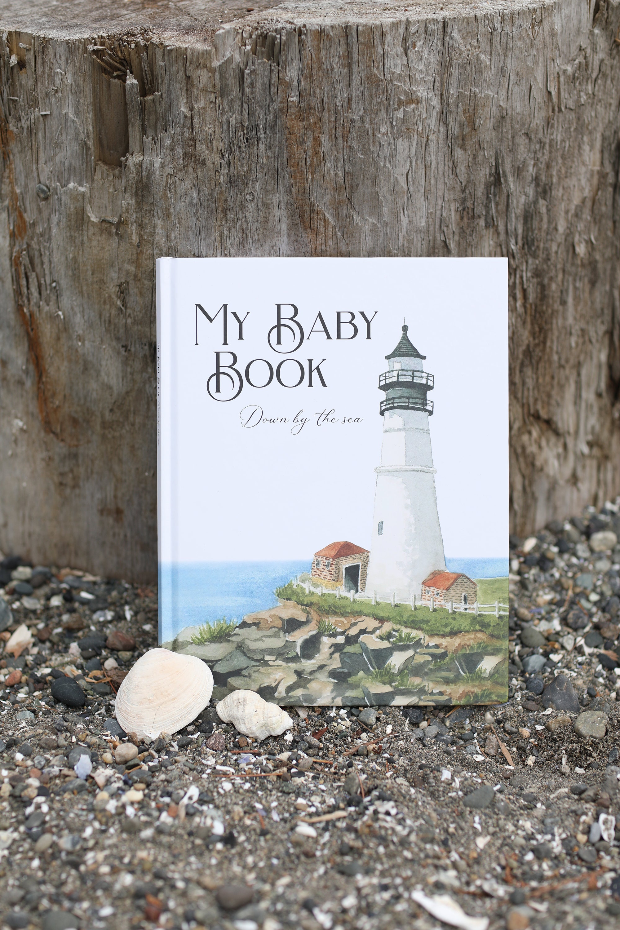 Ocean Themed Baby Memory Book Nautical Baby Album Baby's - Etsy