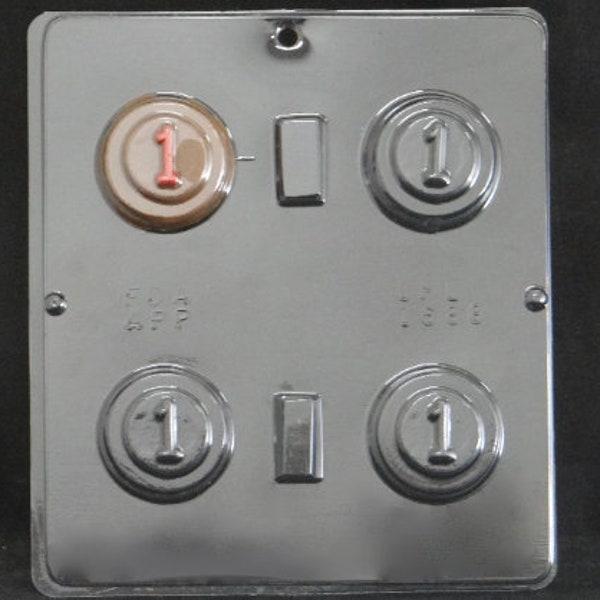 1st Birthday Number Chocolate - Etsy