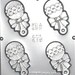 Baby Rattle Chocolate Candy Mold Baby Shower 619 - Etsy