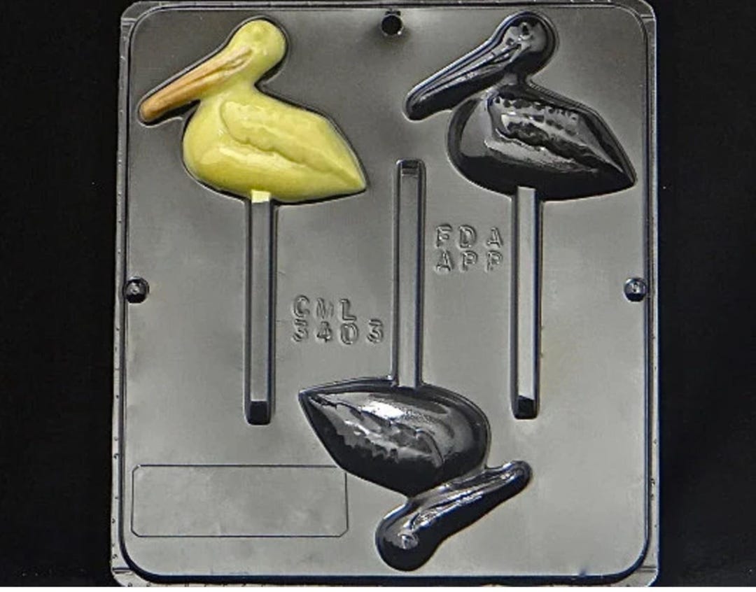 Pelican Lollipop Chocolate Candy Mold 3403 - Etsy