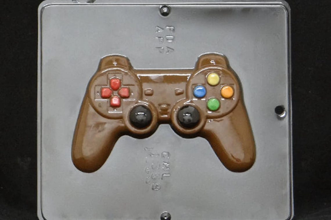 Video Game Controller Chocolate Candy Mold 1359 - Etsy