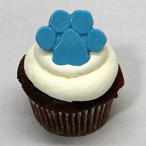 Paw Print Chocolate Candy Mold Baby Shower Blue's Clues Theme 1338 - Etsy