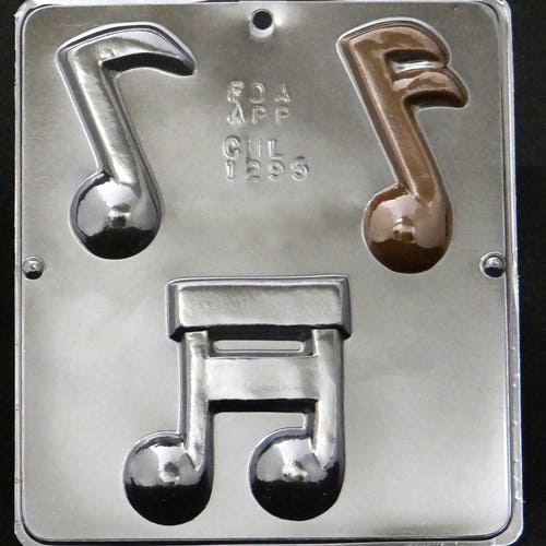 MUSIC NOTE Chocolate Candy Mold Bite Size Musical Music - Etsy