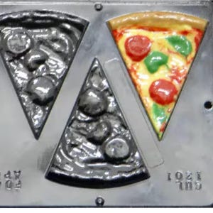 Pepperoni Pizza Chocolate Candy Mold 1201 - Etsy
