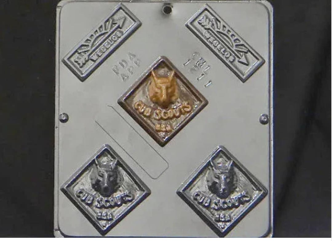 Scout Scouts Badges Chocolate Candy Mold 1211 - Etsy