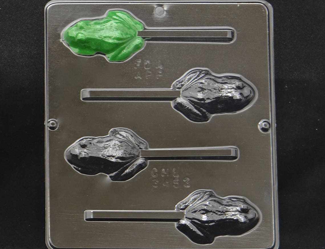 Frog Lollipop Chocolate Candy Mold Harry Potter Party Favor - Etsy