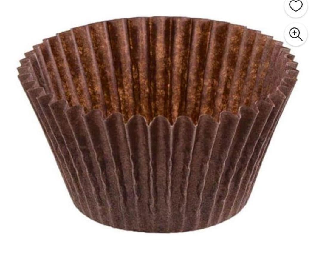 FREE SHIP! in USA Brown Baking Cups Approximately 100 Cups. - Etsy