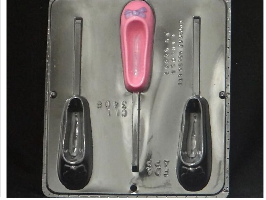 Ballet Slipper Lollipop Chocolate Candy Mold 3406 - Etsy