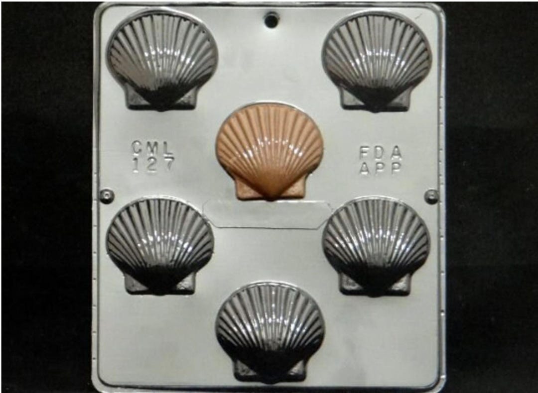 Scallop Shell Candy Mold for Chocolate Candy Making 127 - Etsy