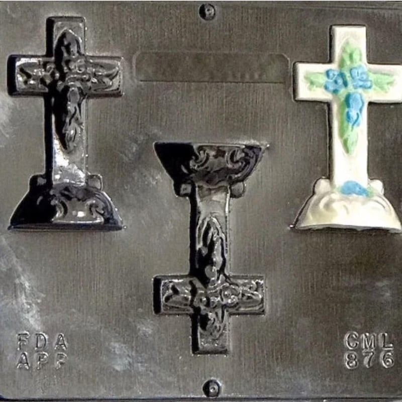 Cross Easter Chocolate Mold - Etsy
