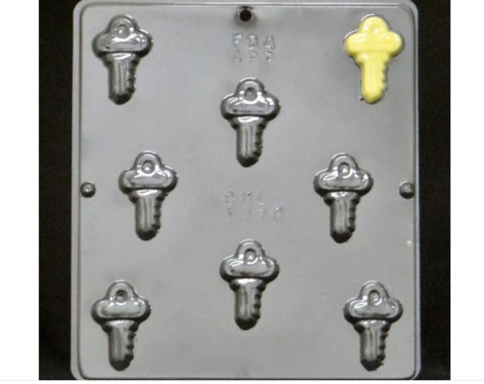 M089 Key Chocolate Candy Soap Mold - Etsy