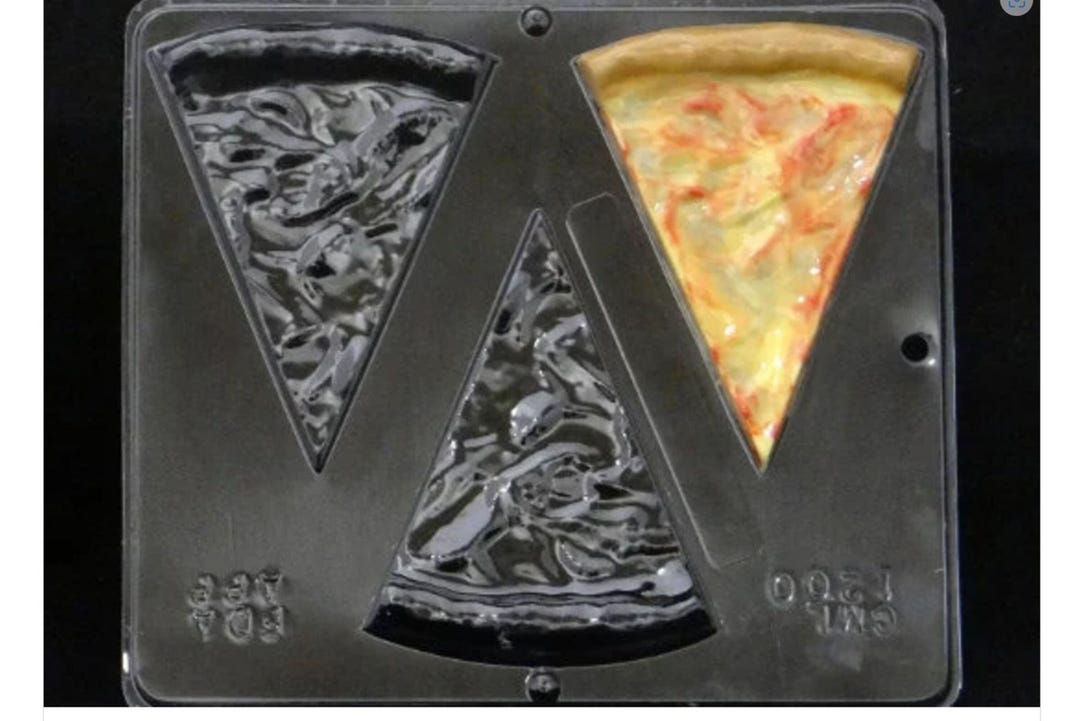 Plain Pizza Chocolate Candy Mold 1200 - Etsy