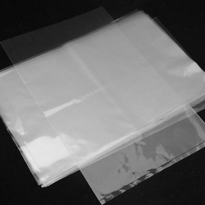 25 Count of Clear Plastic Bags 10" X 16" - Etsy