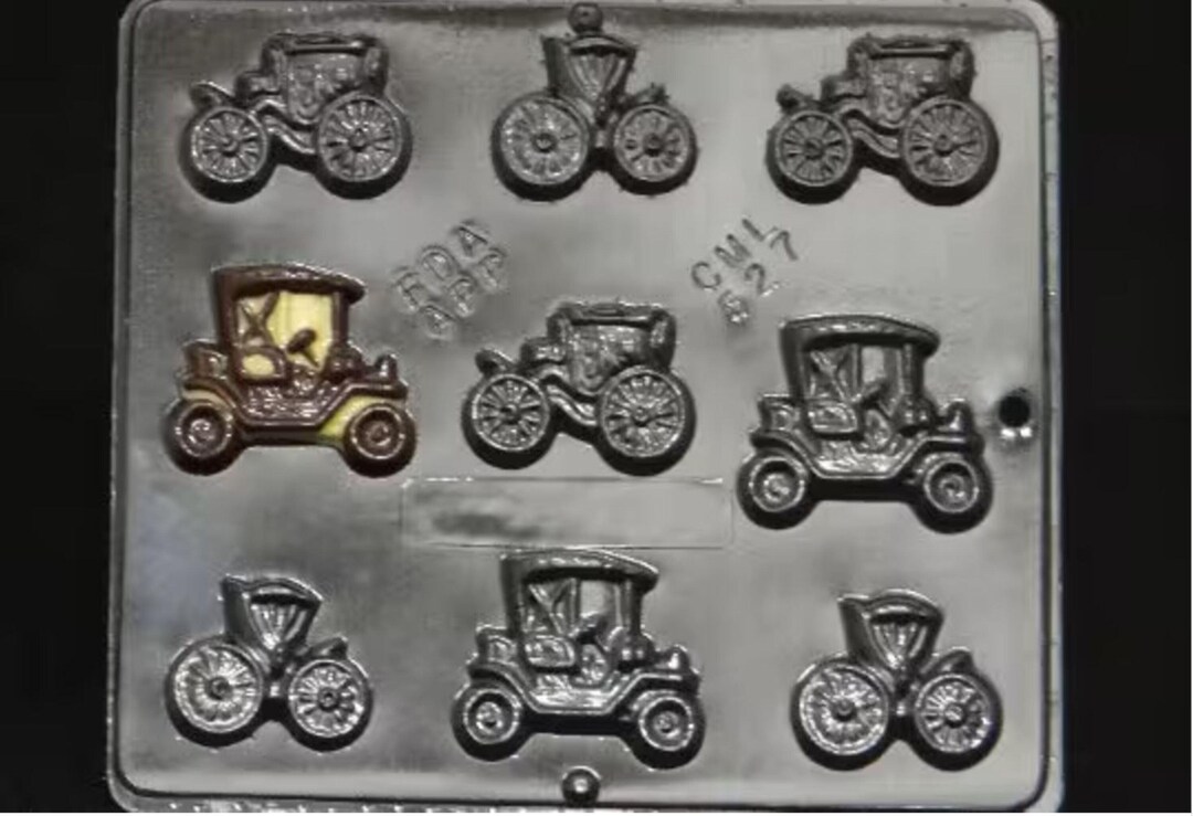 Antique Cars Small Chocolate Candy Mold 527 - Etsy