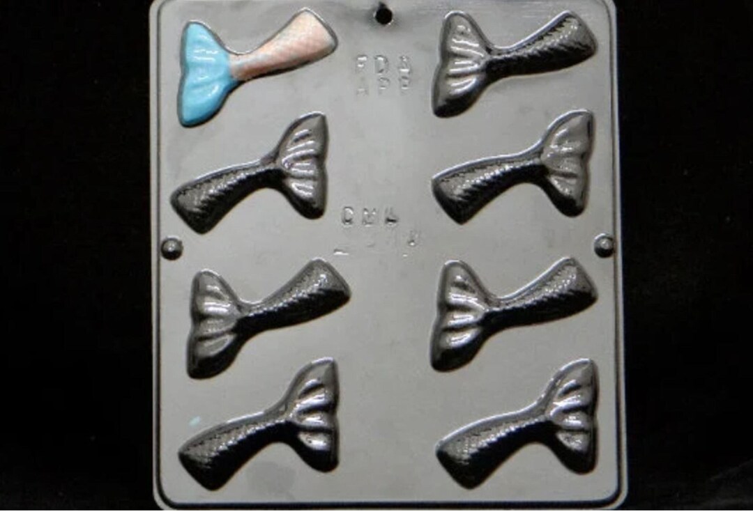 Mermaid Tail Chocolate Candy Mold 1349 - Etsy