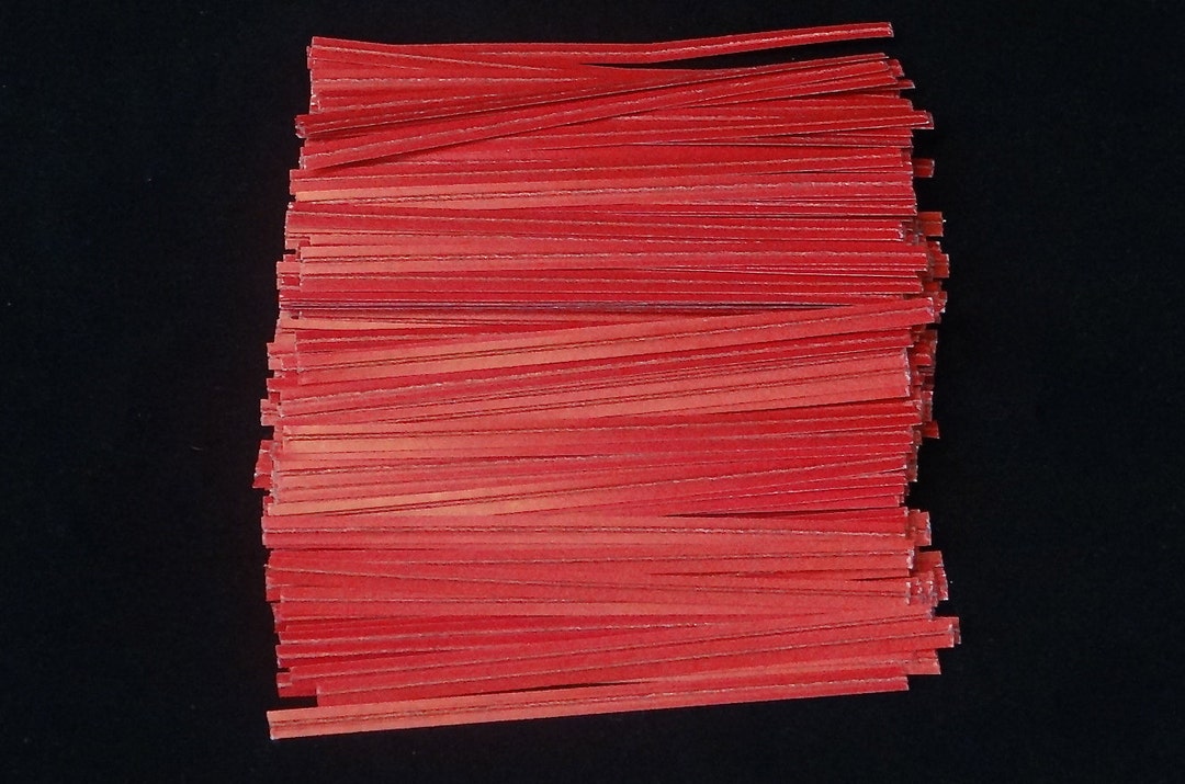 Free Ship! Red Twist Ties - Assorted Quantities! TP-1 - Etsy