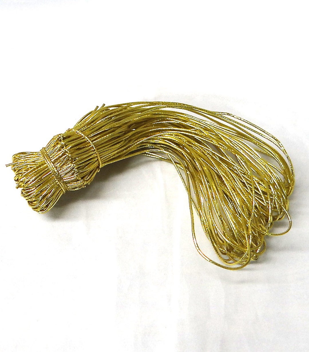 FREE SHIP in USA 50 Pk Gold Stretch Loops 6" 8" 10" 19" for 1 Lb. & 1/2 ...