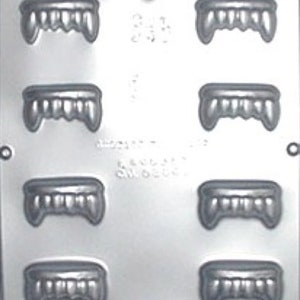 Dracula's Vampire Teeth Chocolate Candy Mold Halloween 947 - Etsy