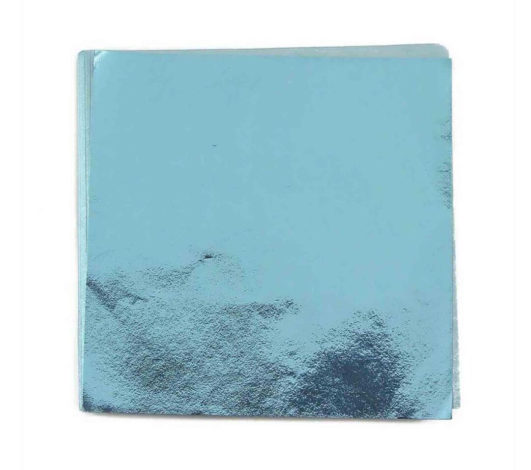 Light Blue Candy Foil Wrappers Confectionery Foil 125 or 500 Count ...
