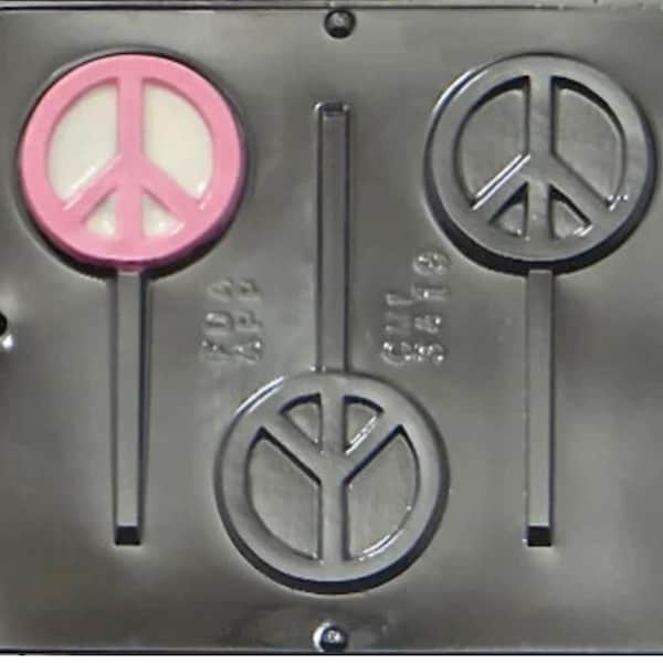 Peace Sign Lollipop - Etsy