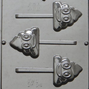 Poop Emoji Lollipop Chocolate Candy Mold 3458 - Etsy