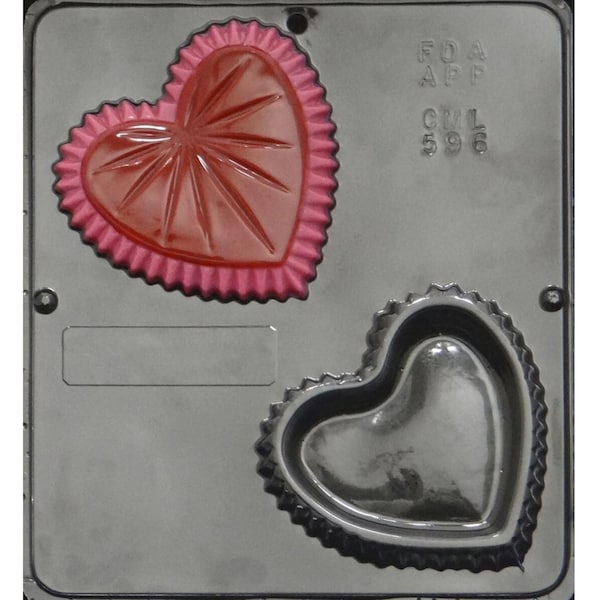 Candy Heart Box Mold - Etsy