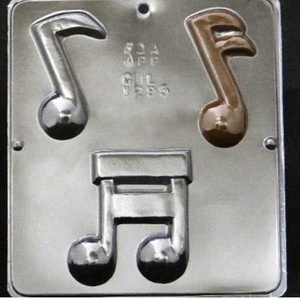 Musical Notes Mold - Etsy