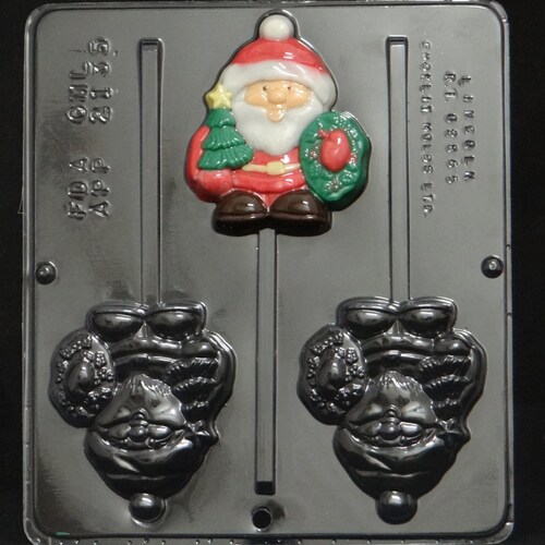 C003 Christmas Small Santa Chocolate Candy Mold - Etsy
