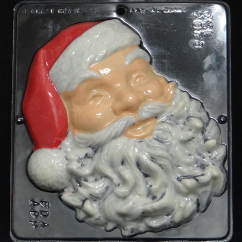 Santa Face Mold - Etsy