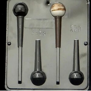 Microphone Lollipop Chocolate Candy Mold 3325 - Etsy