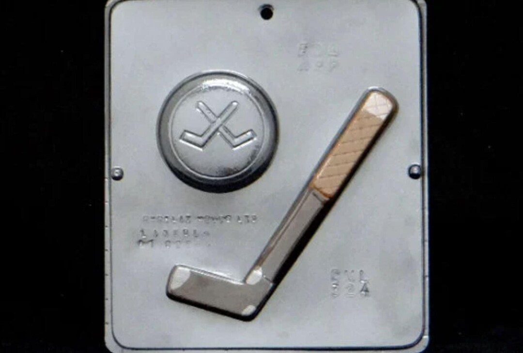 Hockey Stick and Puck Chocolate Candy Mold 324 - Etsy