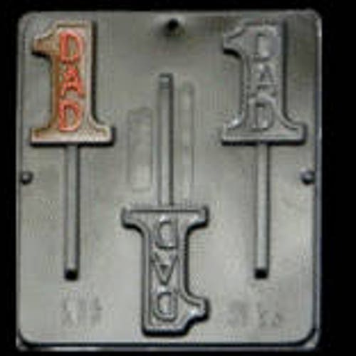 LOPL-029 Number 1 Chocolate Lollipop Mold - Etsy