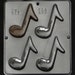 Musical Notes Chocolate Candy Mold 511 - Etsy