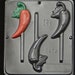 Chili Pepper Lollipop Chocolate Candy Mold 3405 - Etsy