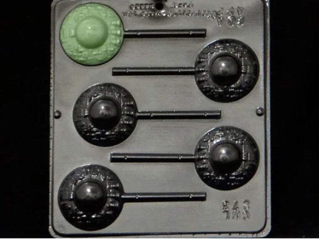 UFO Lollipop Chocolate Candy Mold 273 - Etsy