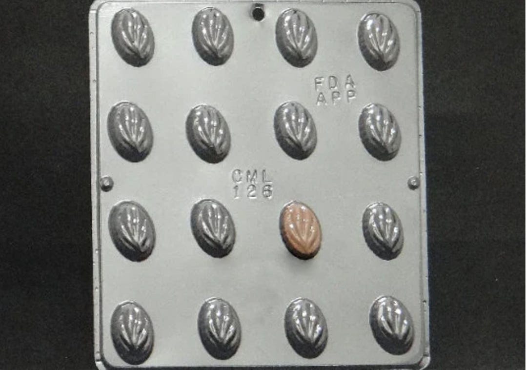 Oval Leaf Candy Mold for Chocolate Candy Making 126 - Etsy