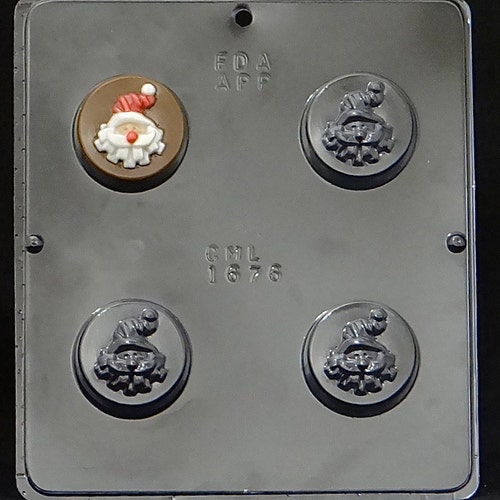 C003 Christmas Small Santa Chocolate Candy Mold - Etsy